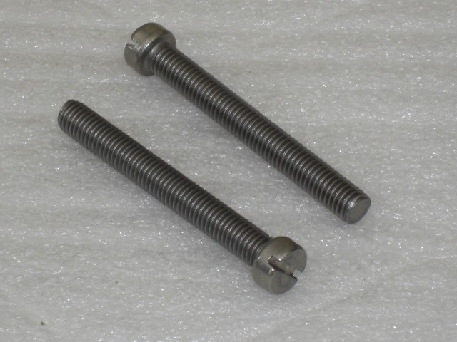 1/4 BSF x 1.3/4" Slot Cheese Head Screw A2 - Stig Fasteners Ltd