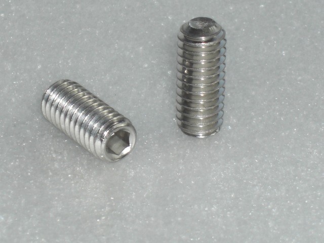 1/4 UNC x ¾" Socket Setscrew Cup Point - Stig Fasteners Ltd