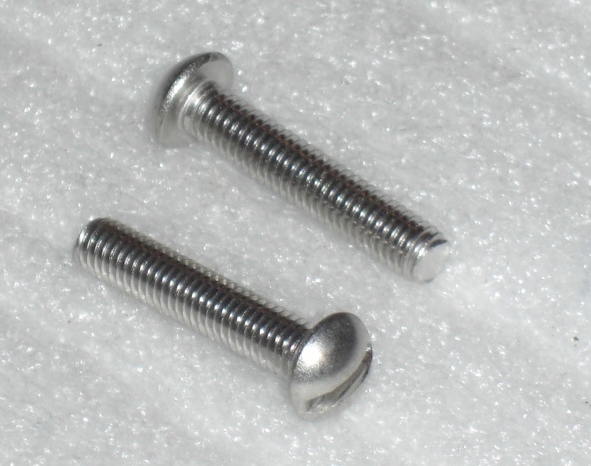 10.32 UNF x 1" Slot Round Head Screw - Stig Fasteners Ltd