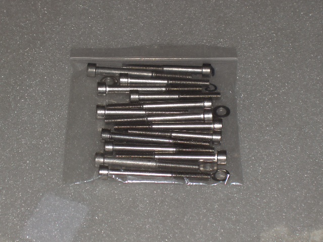BMW R1100GS Stainless Engine / Gearbox Casings Allen Screws upgrade kit ...