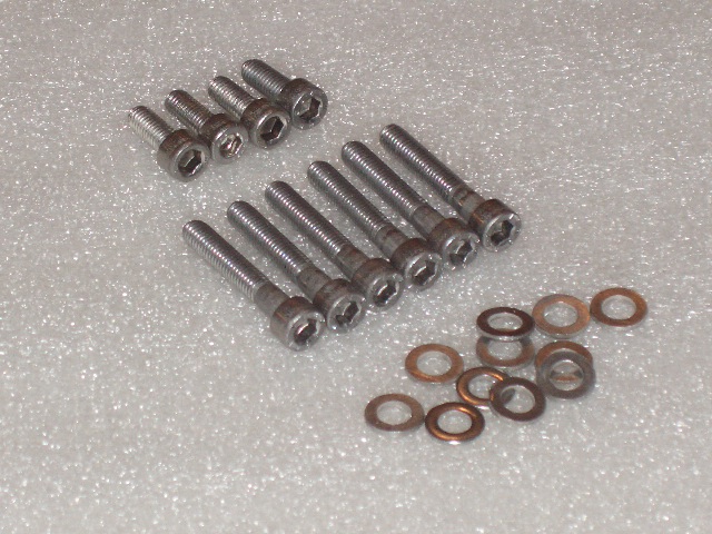 BMW R1200C Stainless Engine / Gearbox Casings Allen Screws upgrade kit ...