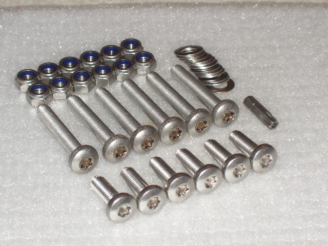 Defender 110 (5-Doors) Hinges Stainless Screw Kit (T45 TORX) - Stig ...