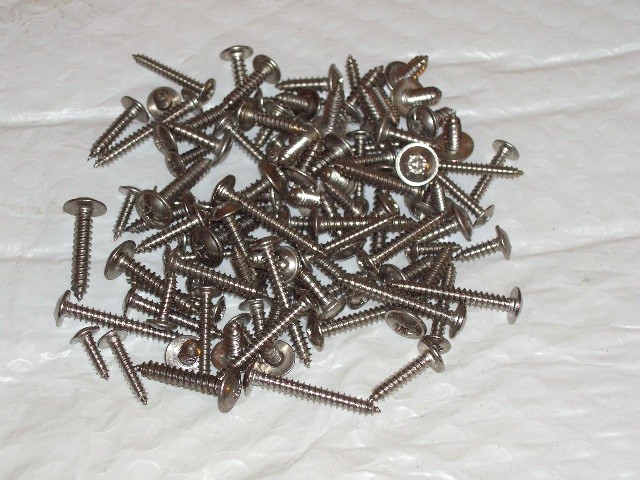 Flanged Pozi Pan Self-Tapping Screw AB BS4174 A2 Assortment Pack 100 ...