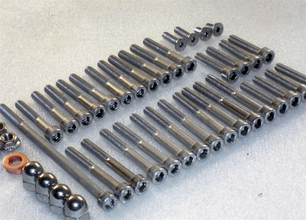 Honda CB125, CB100, CT125 Engine Covers Stainless Allen Screw Kit ...