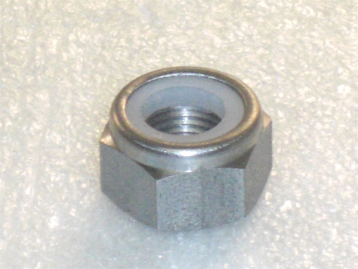 M10 x 1.25 Nyloc Nut DIN 985F A1 reduced hex 14mm - Stig Fasteners Ltd