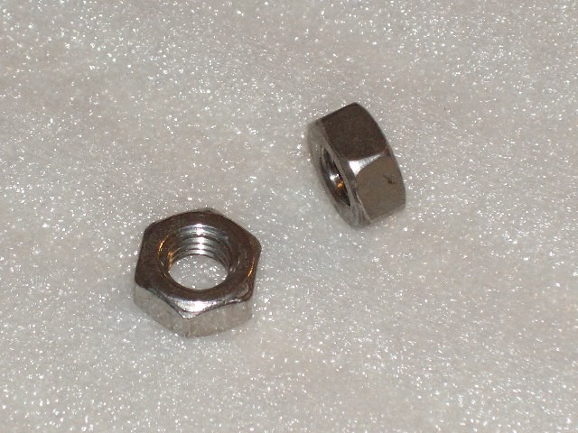 M5 LEFT HAND Full Nut DIN 934 A2 - Stig Fasteners Ltd