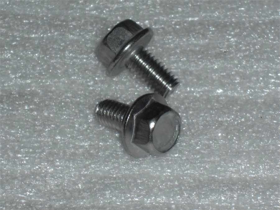 M6 x 12 Flanged Hex Screw DIN 6921 A2 - Stig Fasteners Ltd