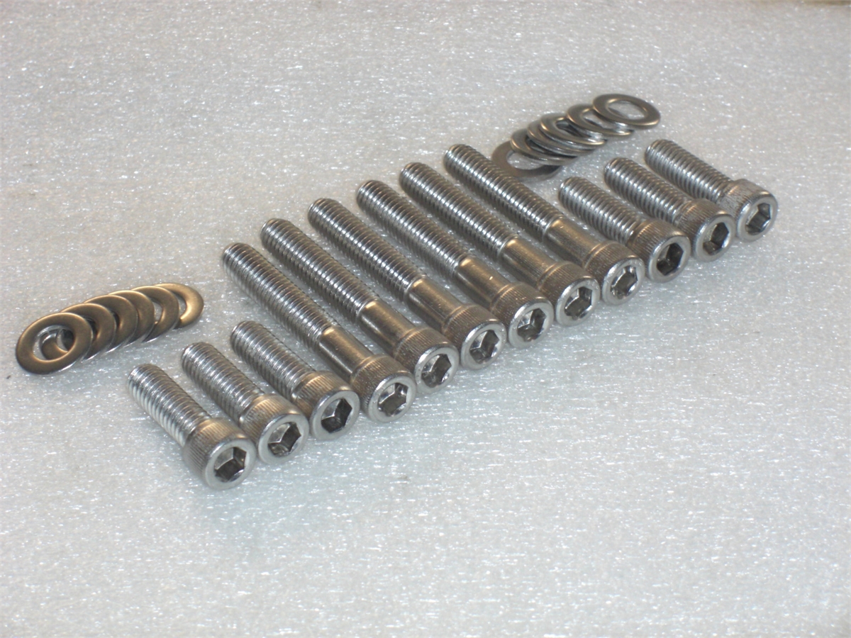 Harley Davidson Big Twin 1988-up Rocker Cover Screw Kit - Stig ...