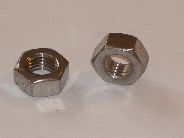 M16 Full Nut DIN 934 A2 - Stig Fasteners Ltd