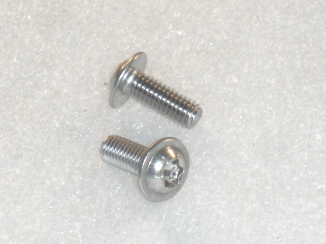 M6 x 16 Torx Flange Socket Button Screw ISO 7380F A2-70 - Stig ...