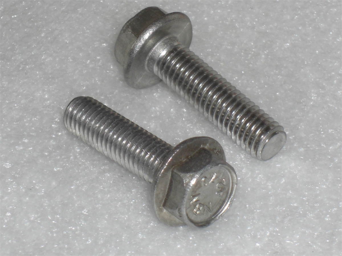 M8 x 30 Flanged Hex Screw DIN 6921 A2 - Stig Fasteners Ltd