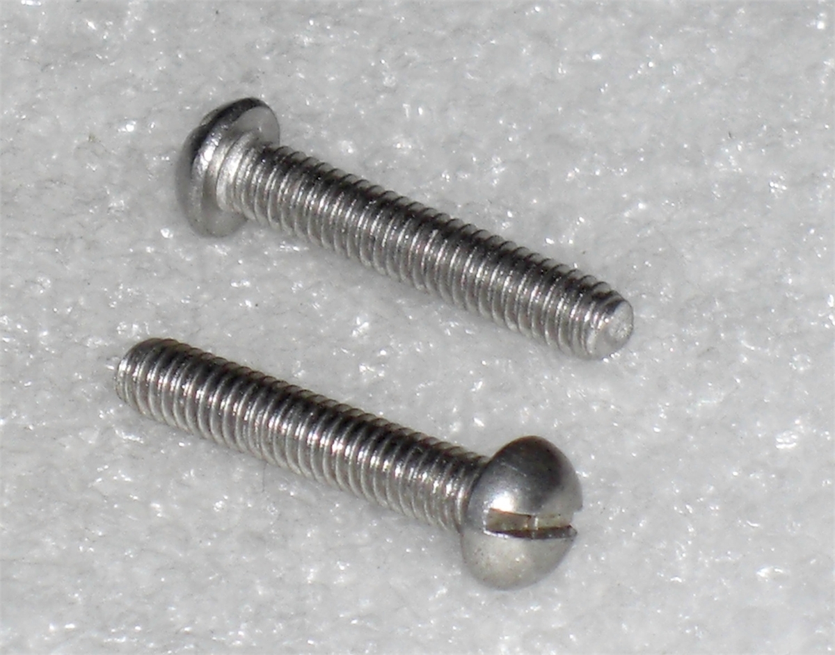 1/4 UNC x 1" Slot Round Head Screw - Stig Fasteners Ltd