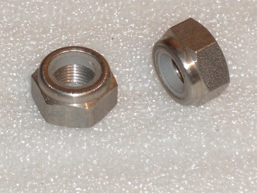 7/16 BSCy Nyloc Nut A1 (303) 26TPI Cycle Thread - Stig Fasteners Ltd