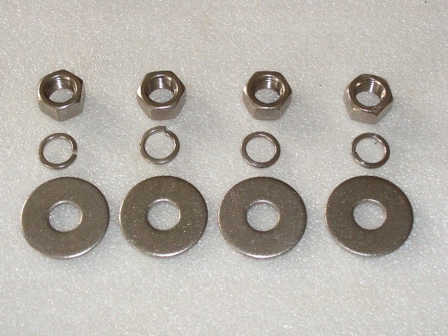 Mini Radius Arm stainless nuts & washers fixings kit - Stig Fasteners Ltd