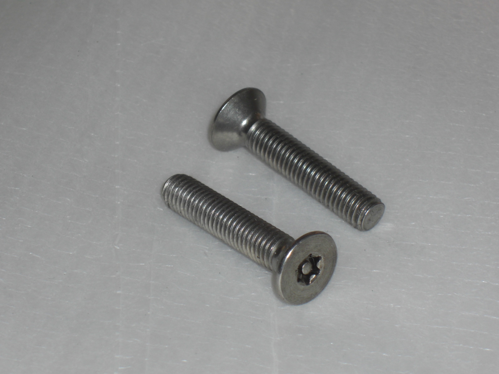 M6 x 25 Pin Torx CSK Security Screw DIN 965 ISR A2 - Stig Fasteners Ltd