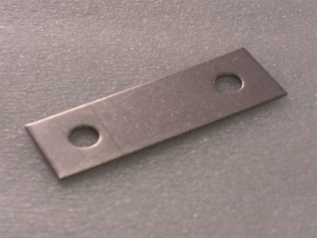 M8 Rectangular Washer - two hole - A2 - Stig Fasteners Ltd