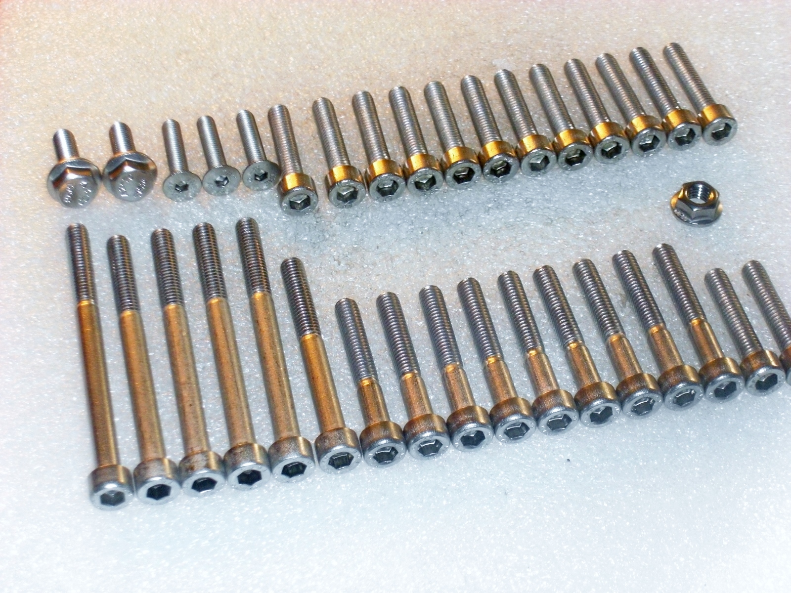 Honda CB1300 & X4 Engine Covers Stainless Allen Screw Kit - Stig ...