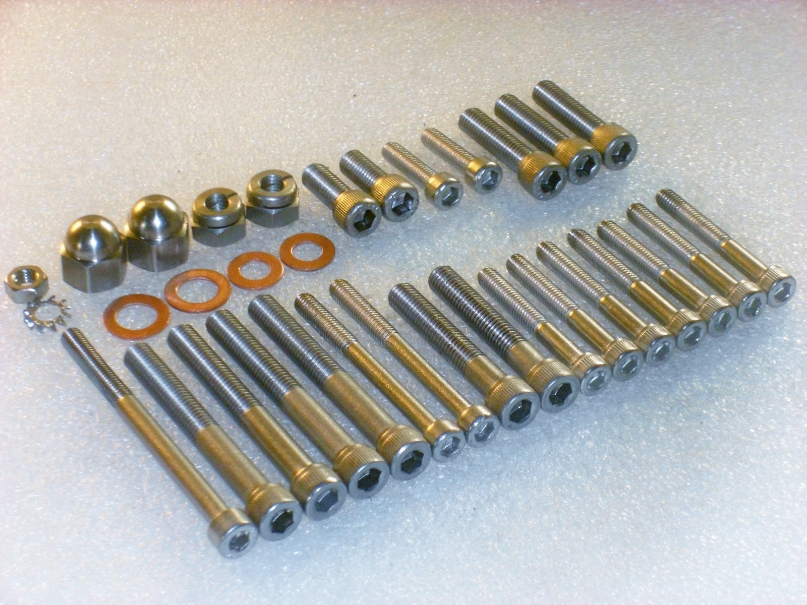 Triumph Tiger Cub T20 Engine Covers Stainless Allen Screw Kit - Stig ...