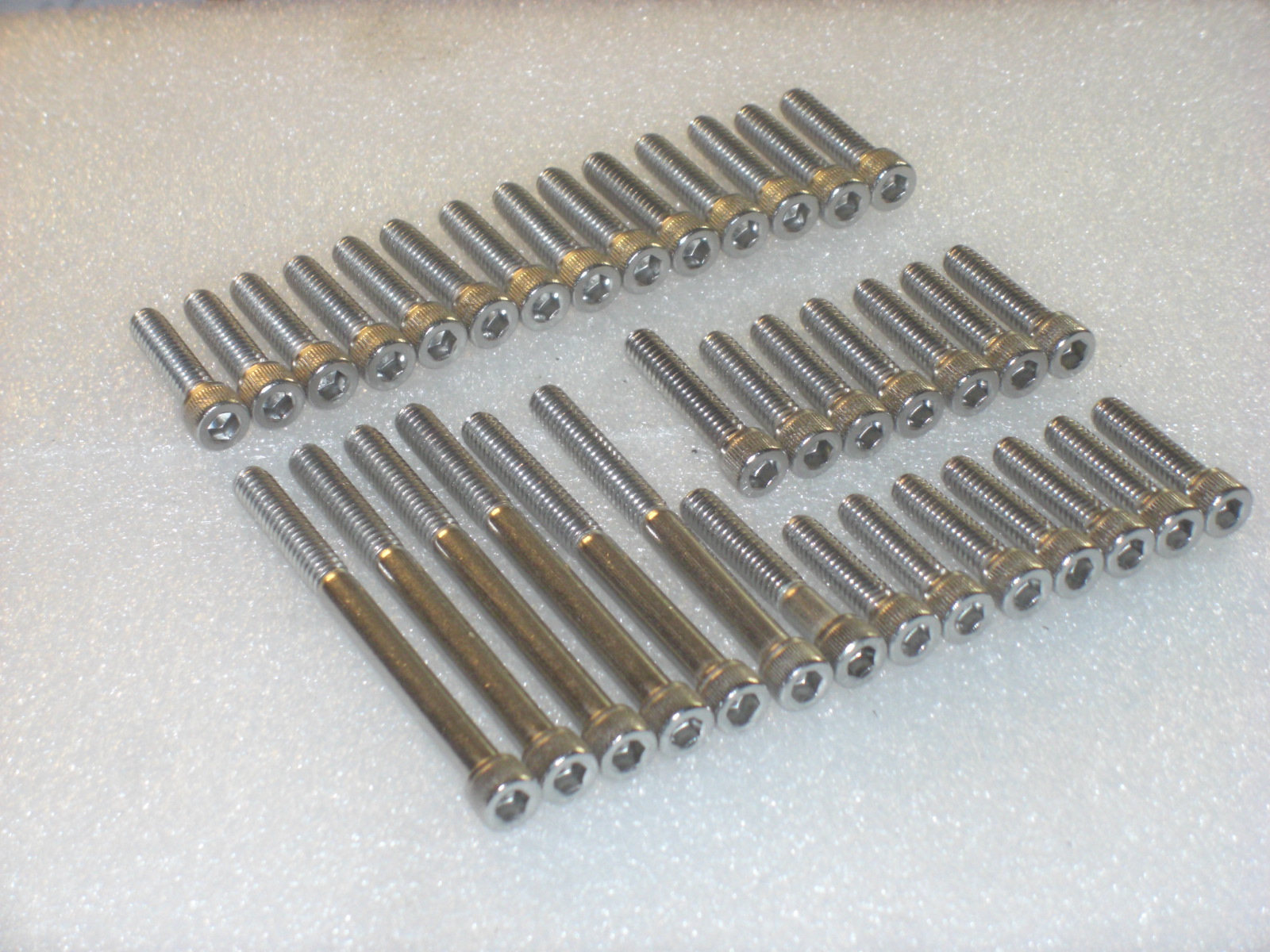 Triumph 6T Thunderbird Engine Covers Stainless Allen Screw Kit - Stig ...