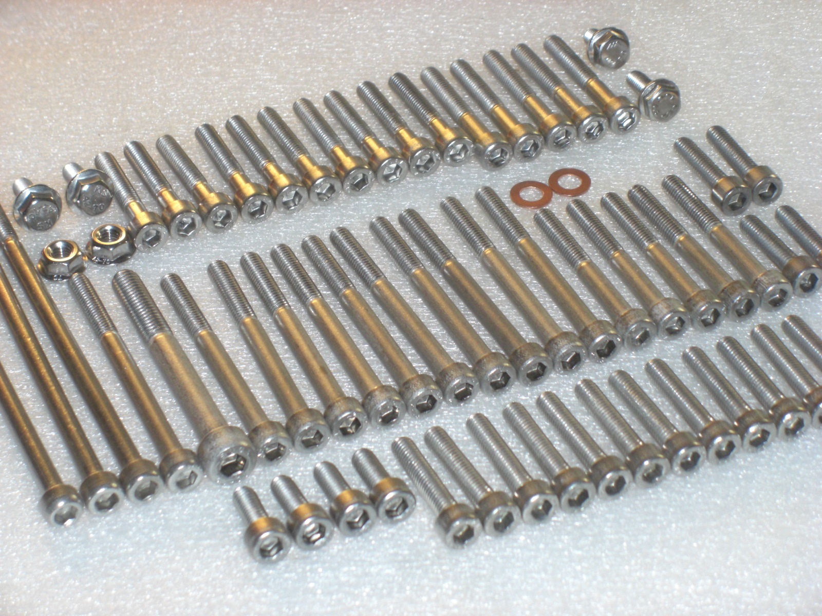 Honda CB350F Four 1972-74 Engine Covers Stainless Allen Screw Kit ...
