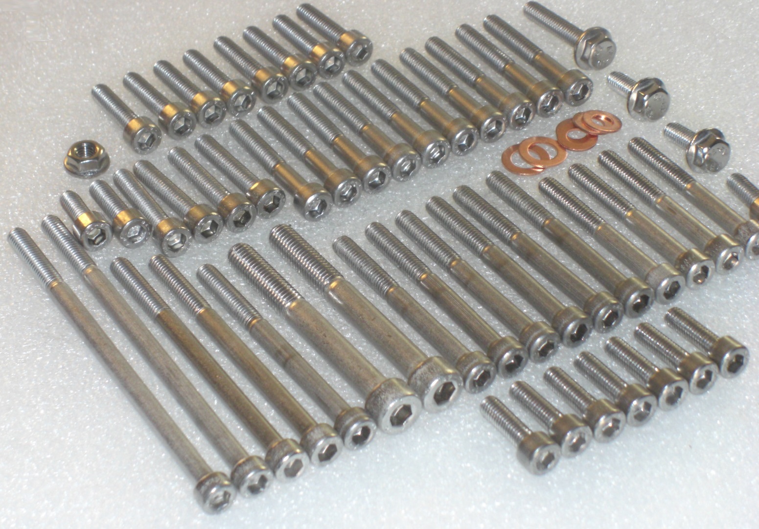 Yamaha YFM600FWAN GRIZZLY Quad Engine Stainless Allen Screws kit - Stig ...