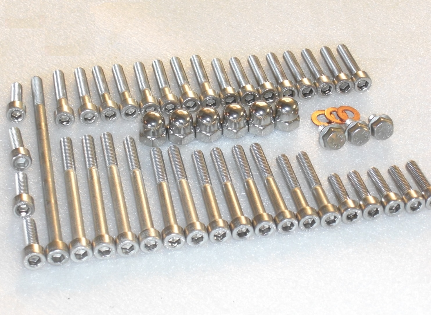 Suzuki RM125 T/V/W/X/Y 1996-2000 Engine & Cylinder Stainless Allen ...