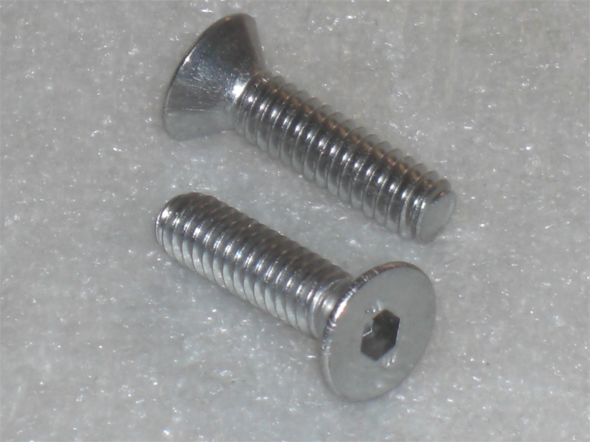 M6 Socket Head Screws M6 Stainless Steel Countersunk Head Screws - DIN ...