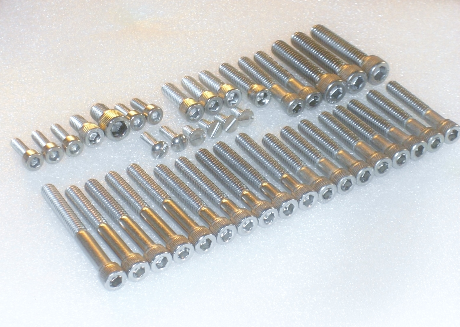 BSA B25, B44, TR25W Engine Covers Stainless Socket Capscrew kit - Stig ...