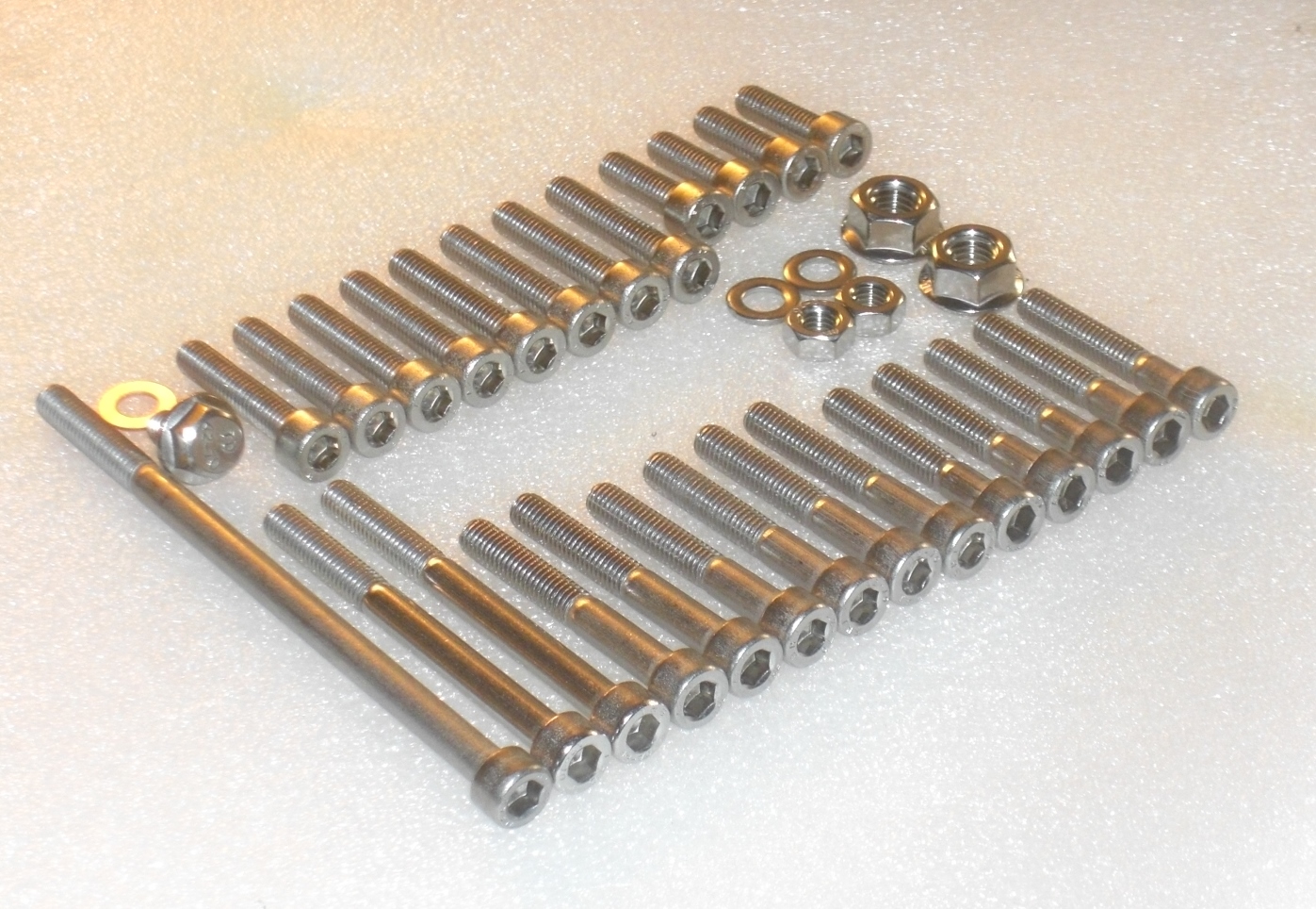 Honda H100 Engine Covers Stainless Allen Screw Kit - Stig Fasteners Ltd